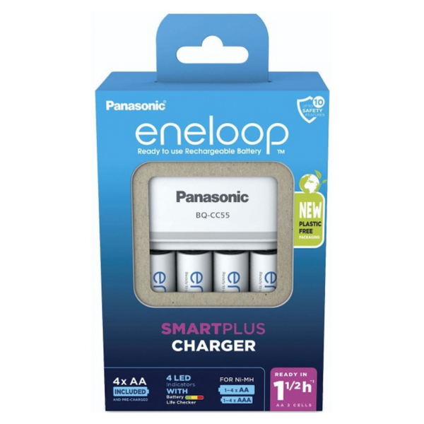 Panasonic Eneloop Smartplus BQ-CC55 Charger | BatteryDivision